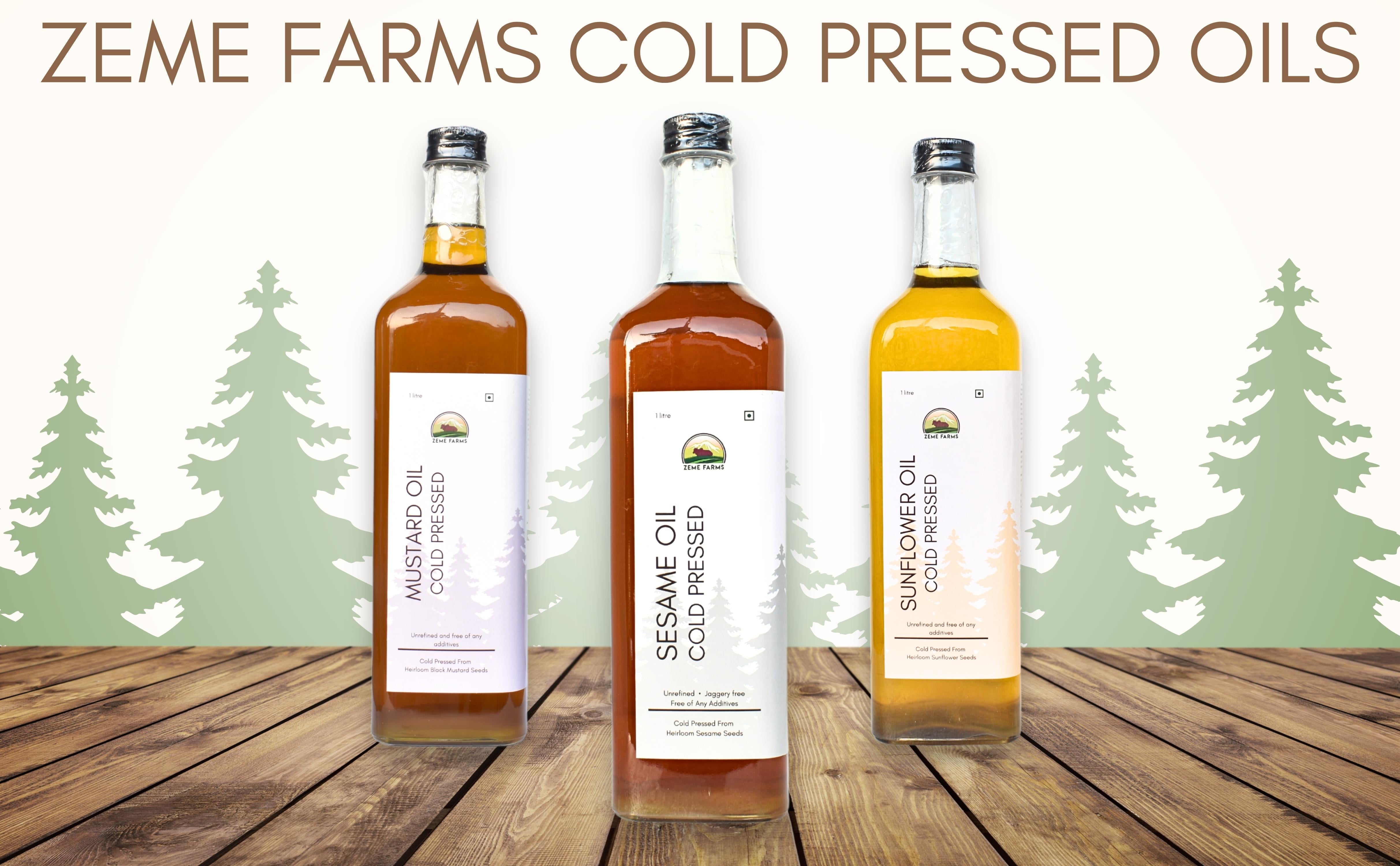 Unveiling The Cold Pressed Oil – Zeme Farms